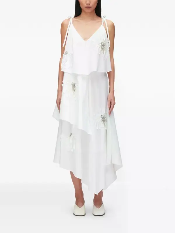 3.1 Phillip Lim Appliqué Layered Midi Dress