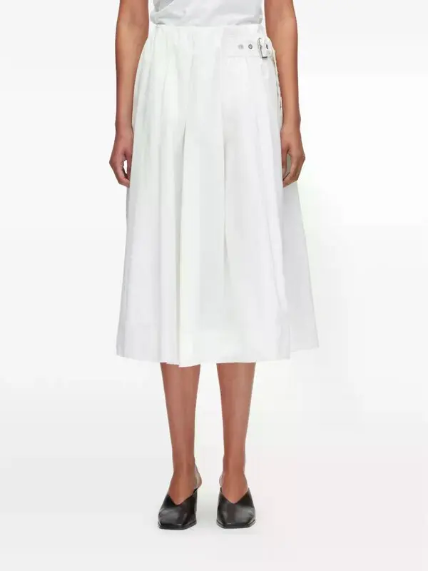 3.1 Phillip Lim Belted Midi Skirt - White