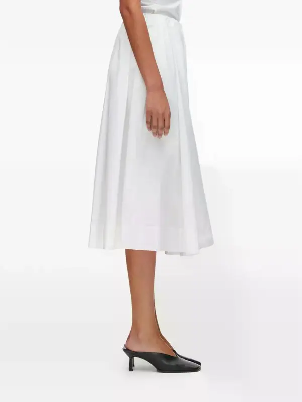 3.1 Phillip Lim Belted Midi Skirt - White