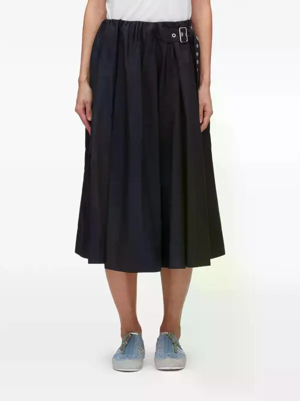 3.1 Phillip Lim Belted Midi Skirt - Blue