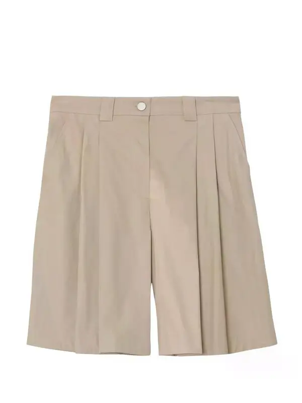 3.1 Phillip Lim Pleated Color-block Shorts
