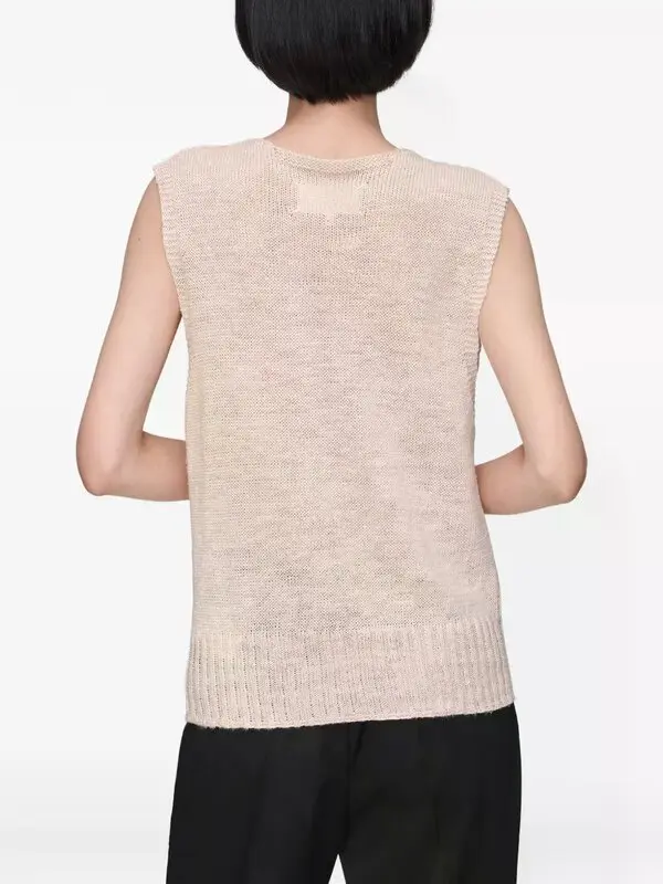 MAISON MARGIELA Ribbed V-neck Vest