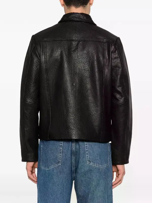 WON HUNDRED Dutton Leather Jacket