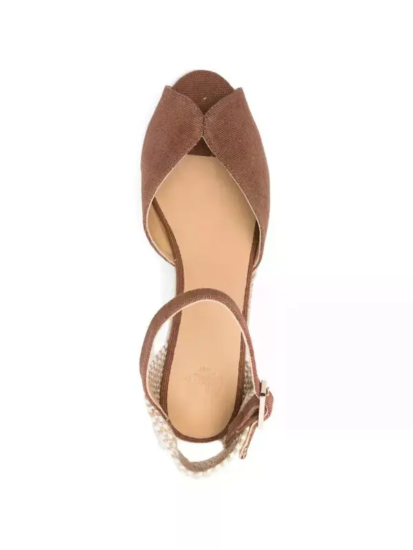 CastaÑer Wedge Espadrilles - Brown