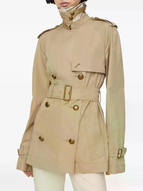 Burberry Lightweight Cotton Belgravia Trench Coat - Neutrals