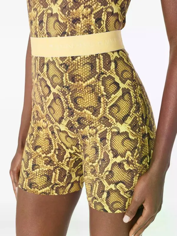 MARINE SERRE Printed Jersey Shorts