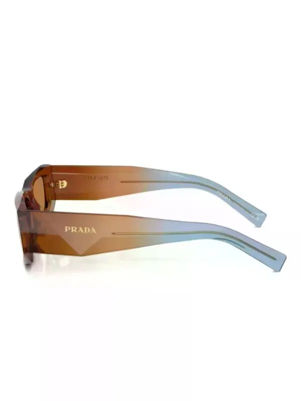 Prada Geometric Frame Sunglasses