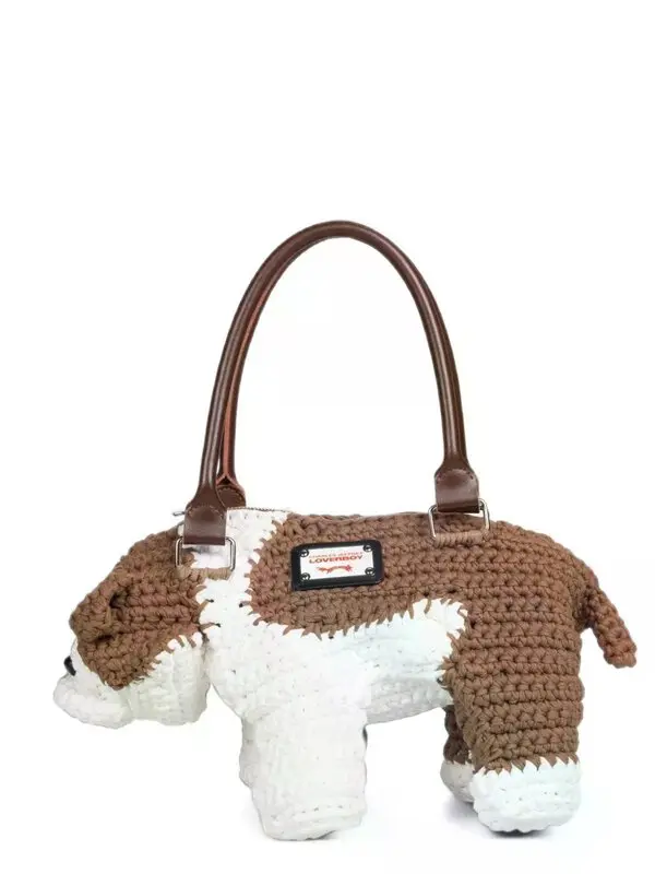 CHARLES JEFFREY Bulldog Bag - Brown