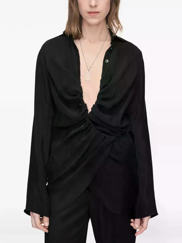 MAISON MARGIELA Wrap Shirt