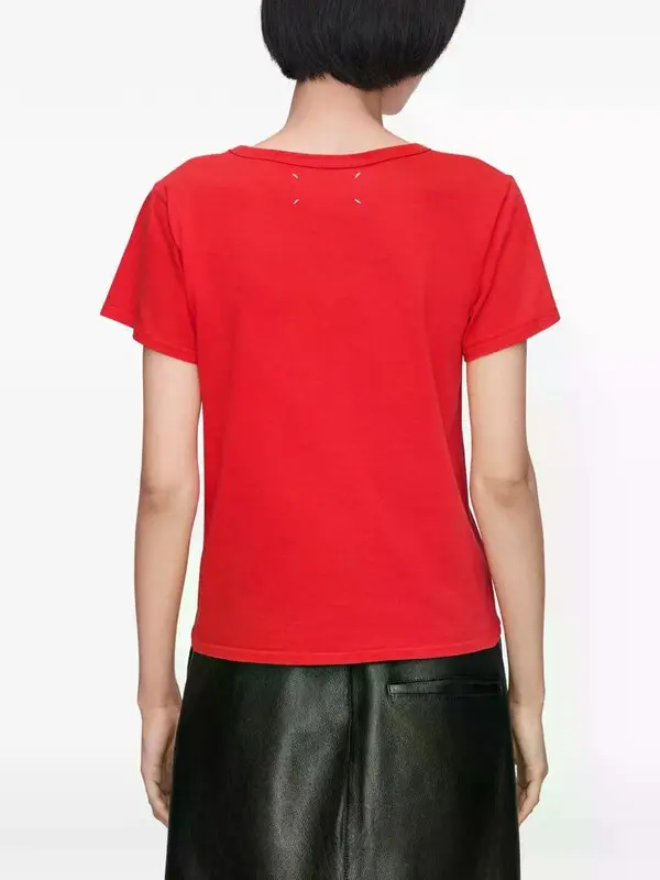 MAISON MARGIELA Cotton T-shirt - Red