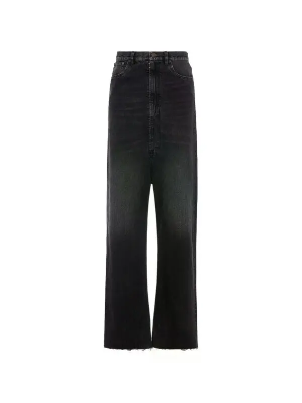 MAISON MARGIELA Belt-loops Five-pocket Jeans - Black