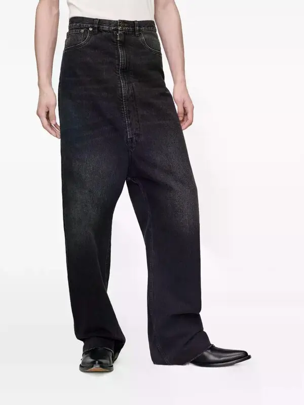 MAISON MARGIELA Belt-loops Five-pocket Jeans - Black