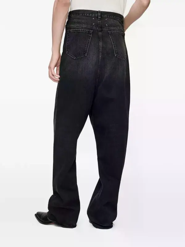 MAISON MARGIELA Belt-loops Five-pocket Jeans - Black