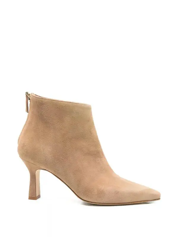 THE SELLER Zip Ankle Boots - Neutrals