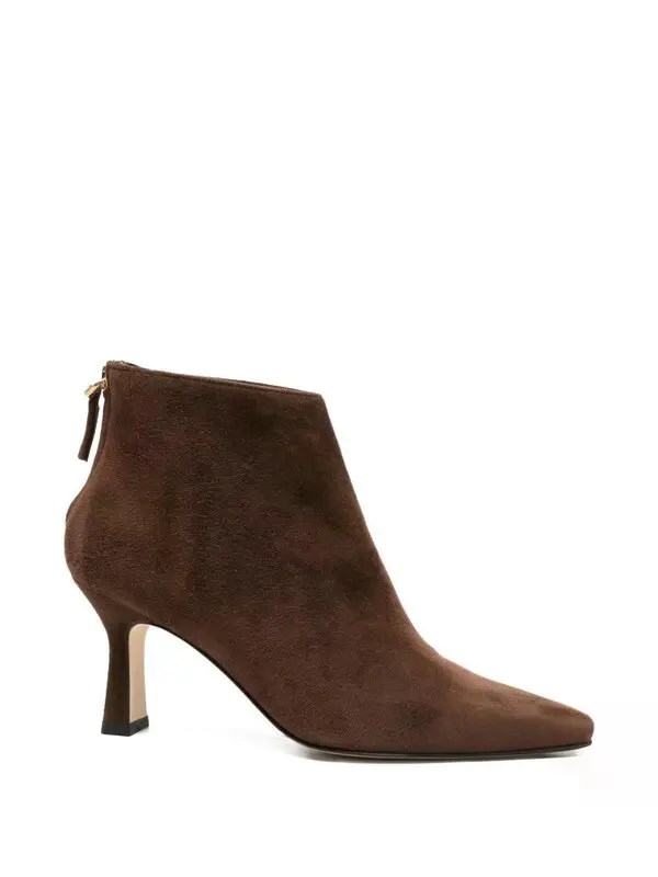 THE SELLER Pointed Ankle Boots - Brown
