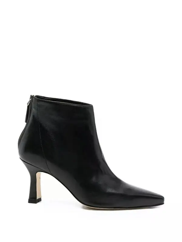 THE SELLER Pointed Toe Ankle Boots - Black