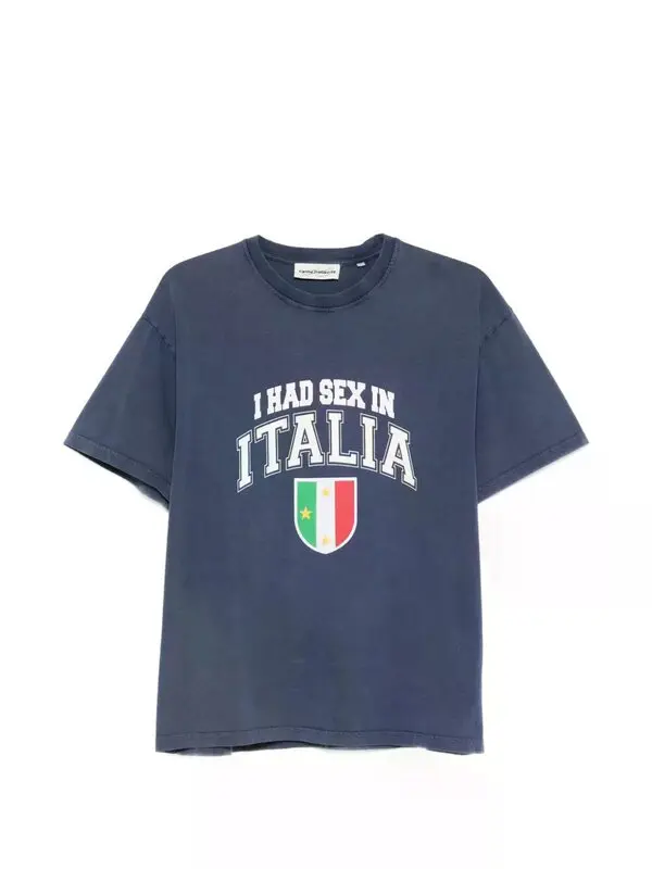 CARNE BOLLENTE Ciao Bella Graphic T-shirt - Blue