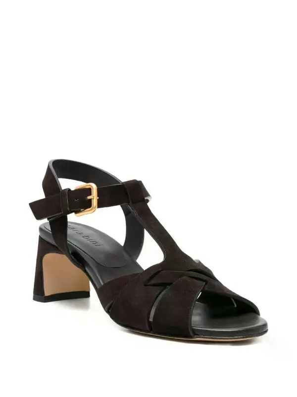 MARA BINI T-bar Buckle Sandals