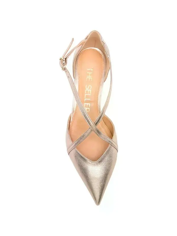 THE SELLER Pointed Strap Pumps - Pink