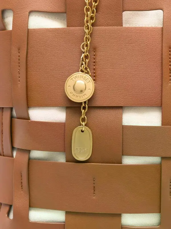 TWINSET Chain-charm Tote Bag