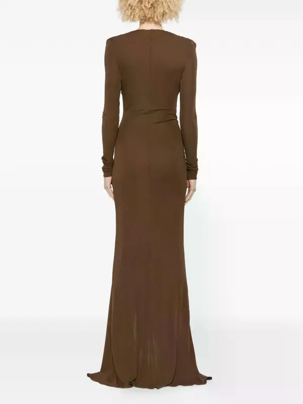 Giuseppe Di Morabito V-neck Maxi Dress