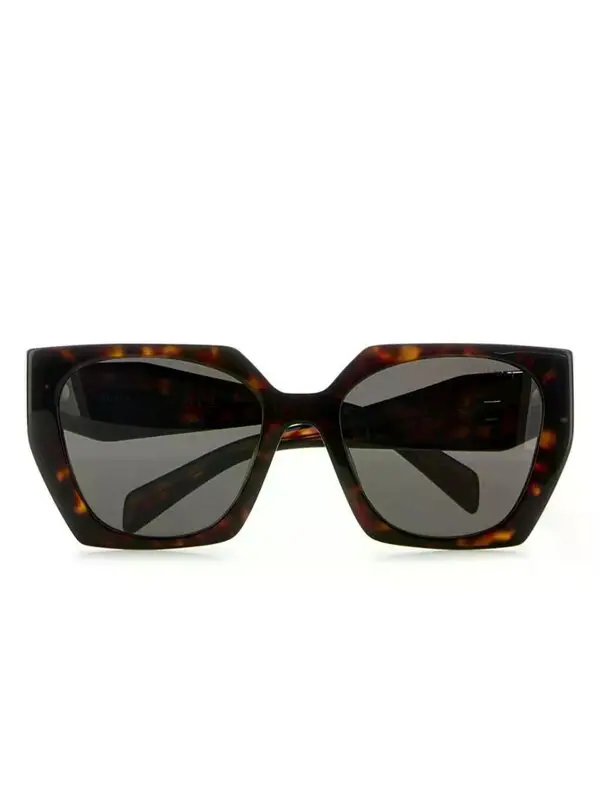 Prada Tortoiseshell Butterfly Sunglasses - Brown