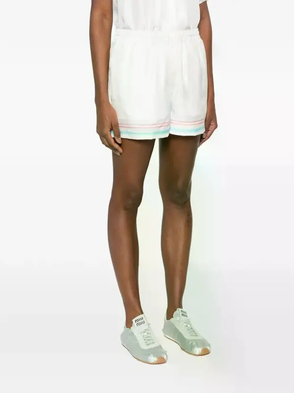 Casablanca Striped-trim Shorts