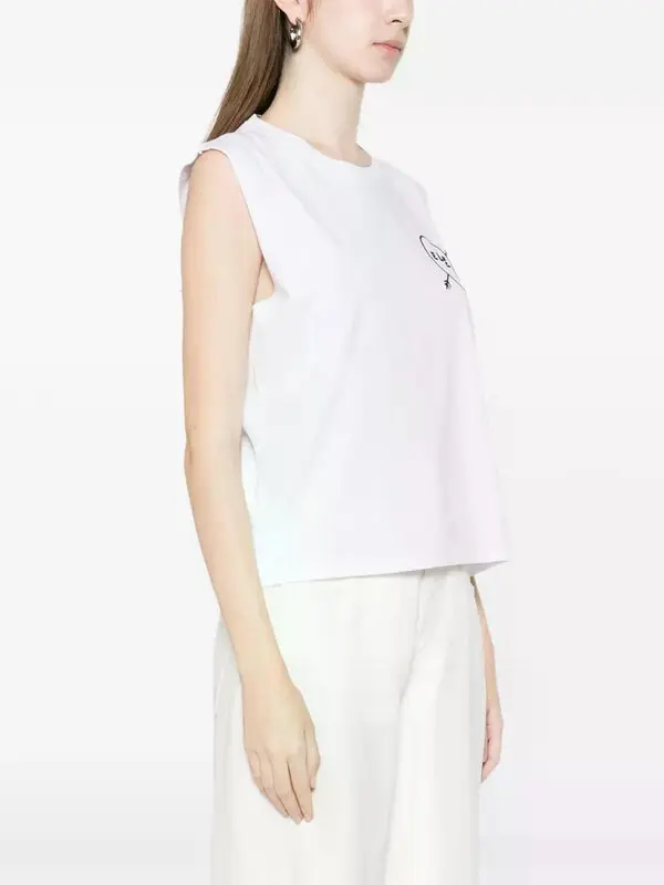ELITE Logo-embroidered Tank Top