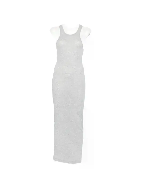 ENTIRE STUDIOS Crew-neck Tank Maxi Dress - Grey
