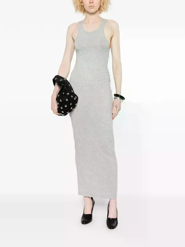 ENTIRE STUDIOS Crew-neck Tank Maxi Dress - Grey