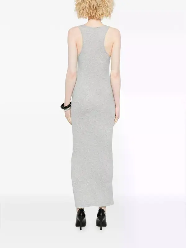 ENTIRE STUDIOS Crew-neck Tank Maxi Dress - Grey