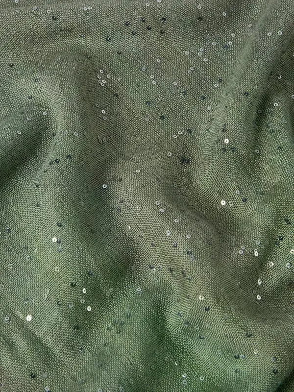 Brunello Cucinelli Fringed Scarf - Green