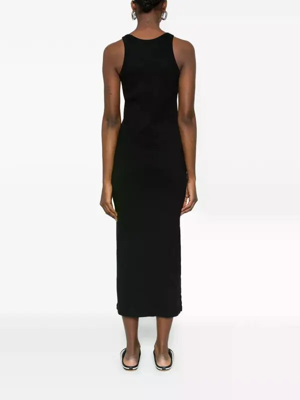 Maison Kitsuné Ribbed Knit Dress