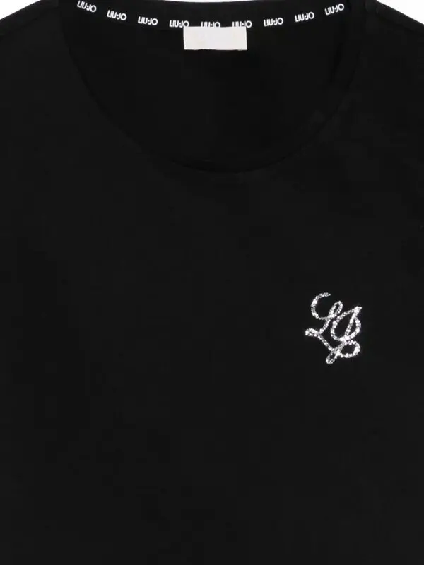 Liu Jo Logo-detail T-shirt - Black