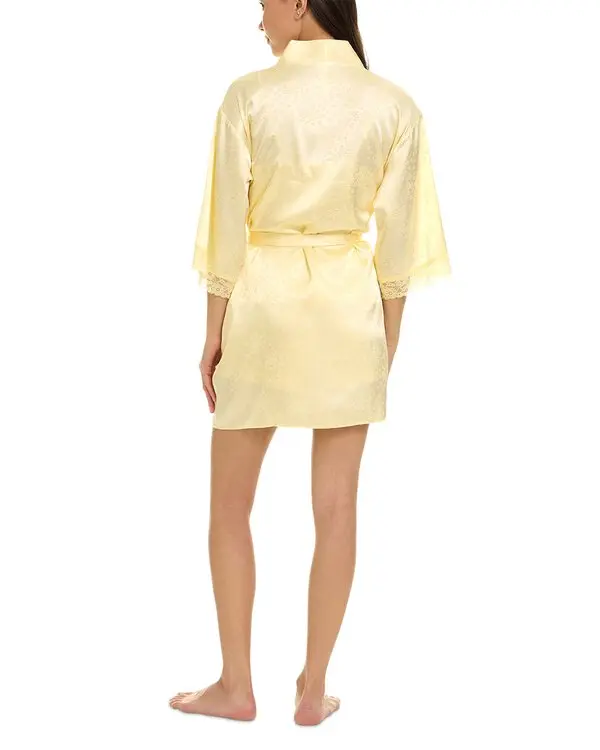 Flora Nikrooz Sabrina Cami, Shorts & Robe Travel Set - Yellow