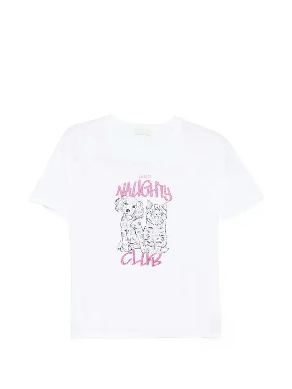 Liu Jo Graphic-print T-shirt - White