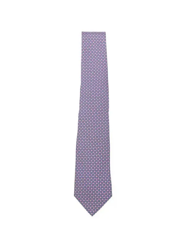 Canali Patterned Neck Tie