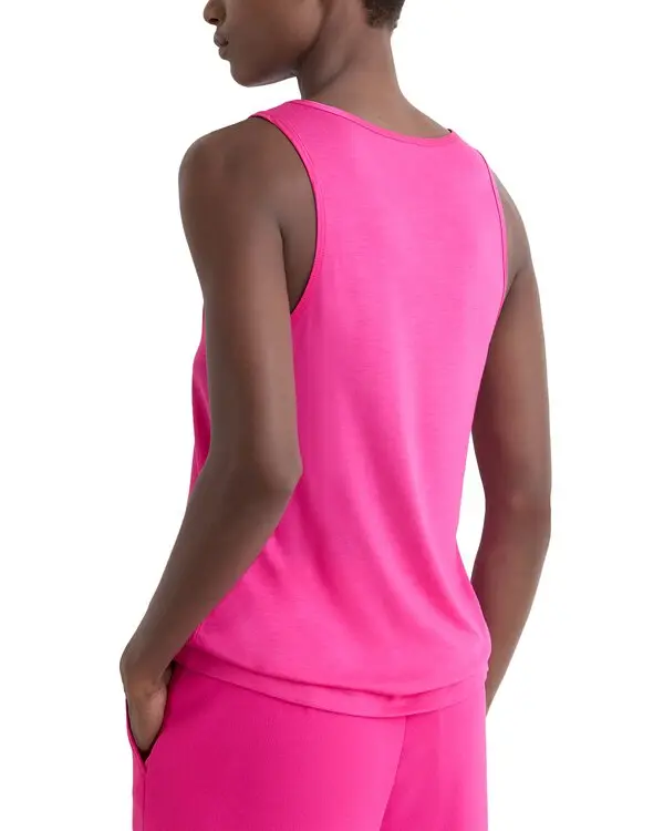REISS Ruby Silk Front Cami - Fuchsia Pink