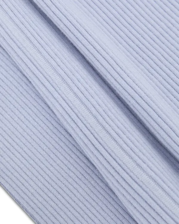 REISS Lorna Draped Sweater - Blue