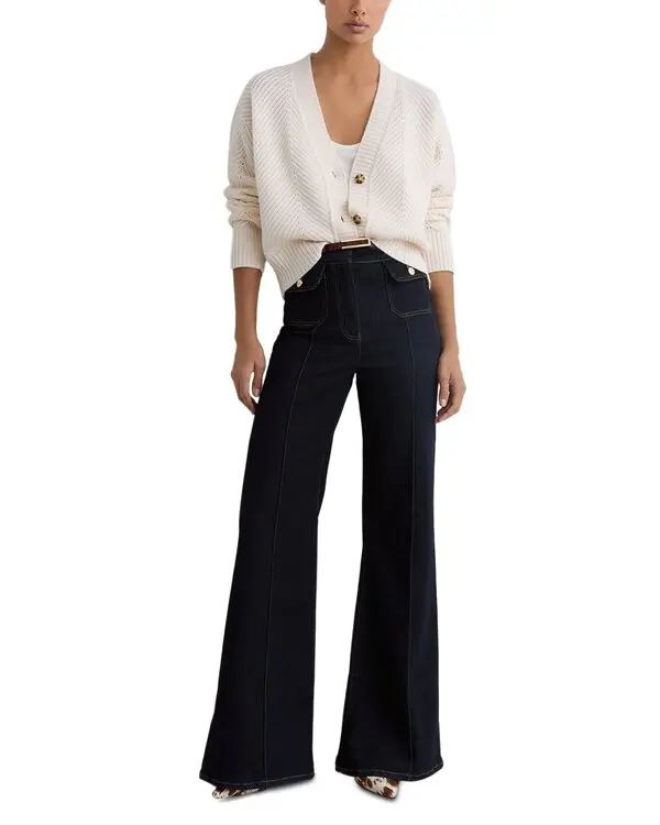 REISS Wool & Cashmere Cardigan