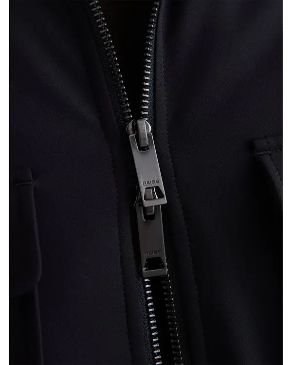 REISS Wadded Zip-up Jacket