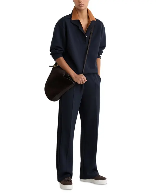 REISS Bella Jogger Pants - Navy