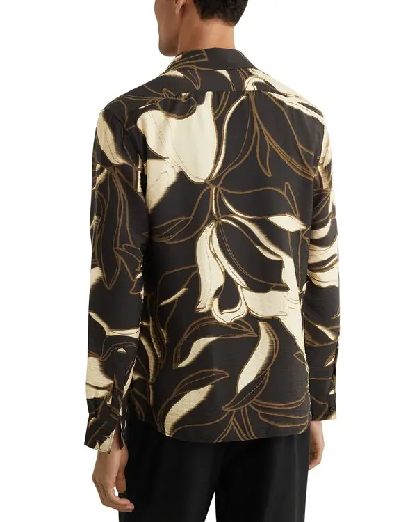 REISS Floral Printed Shirt