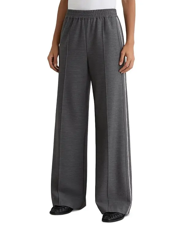 REISS Marlow Wide-leg Trousers