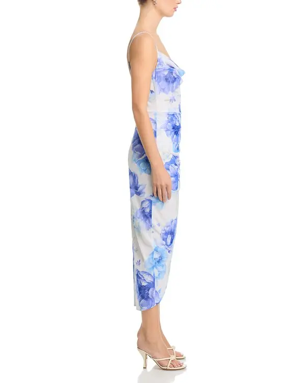 aqua and white dress Silk Maxi for Winter Sun Holidays Medium / Aqua / Silk airy touch that feels just right for sunny days and special plans alike Aqua White Dress - Bloomingdale's