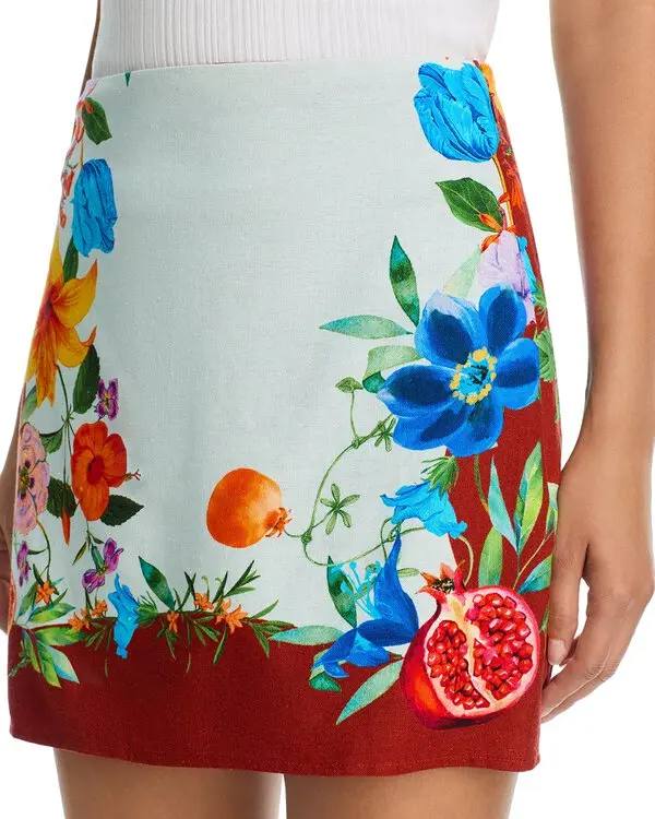 Aqua Mini Skirt