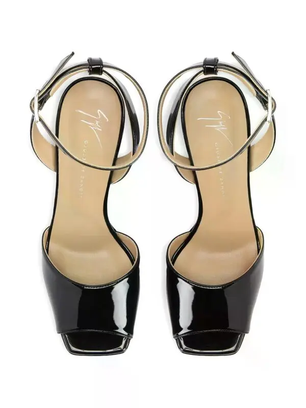 GIUSEPPE ZANOTTI Isadhora Platform Sandals - Black