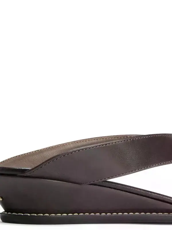 GIUSEPPE ZANOTTI Nour Contrast Stitch Sandals