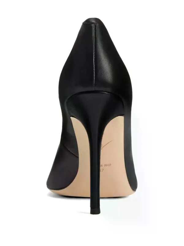 GIUSEPPE ZANOTTI Lucrezia Leather Pumps - Black
