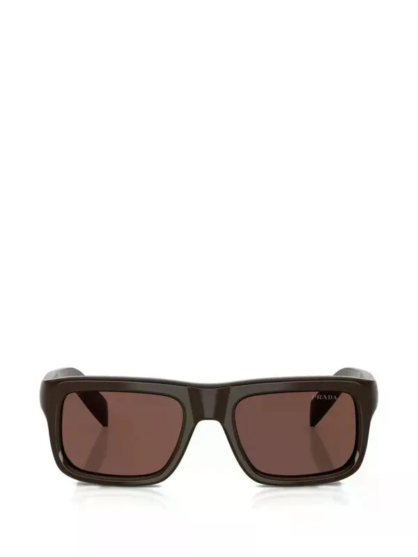 Prada Rectangle Sunglasses - Brown